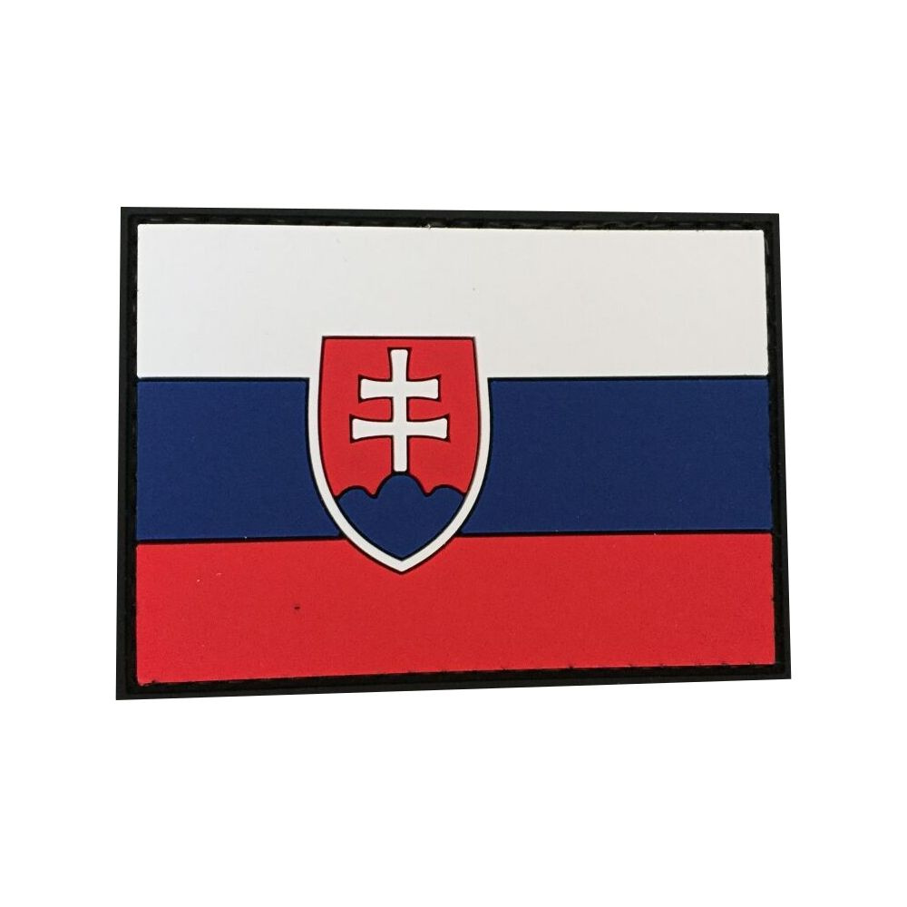 PVC patch Slovaquie, drapeau | Armed