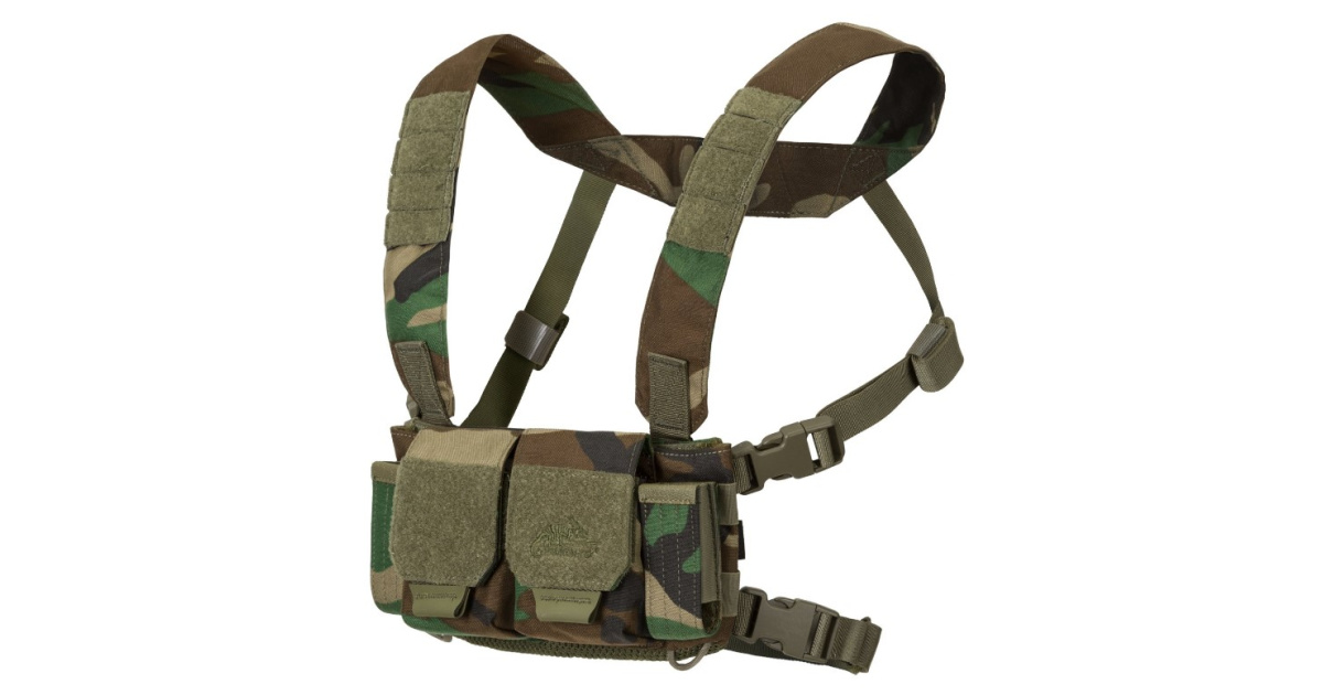 Chest-rig Competition MultiGun Rig, Helikon, US Woodland | Armed
